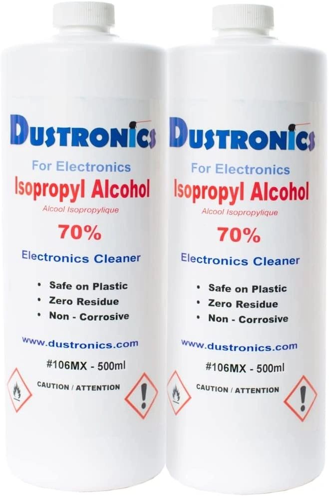 Electronics Cleaner 70% Isopropyl Alcohol 500ML 2 Pack
