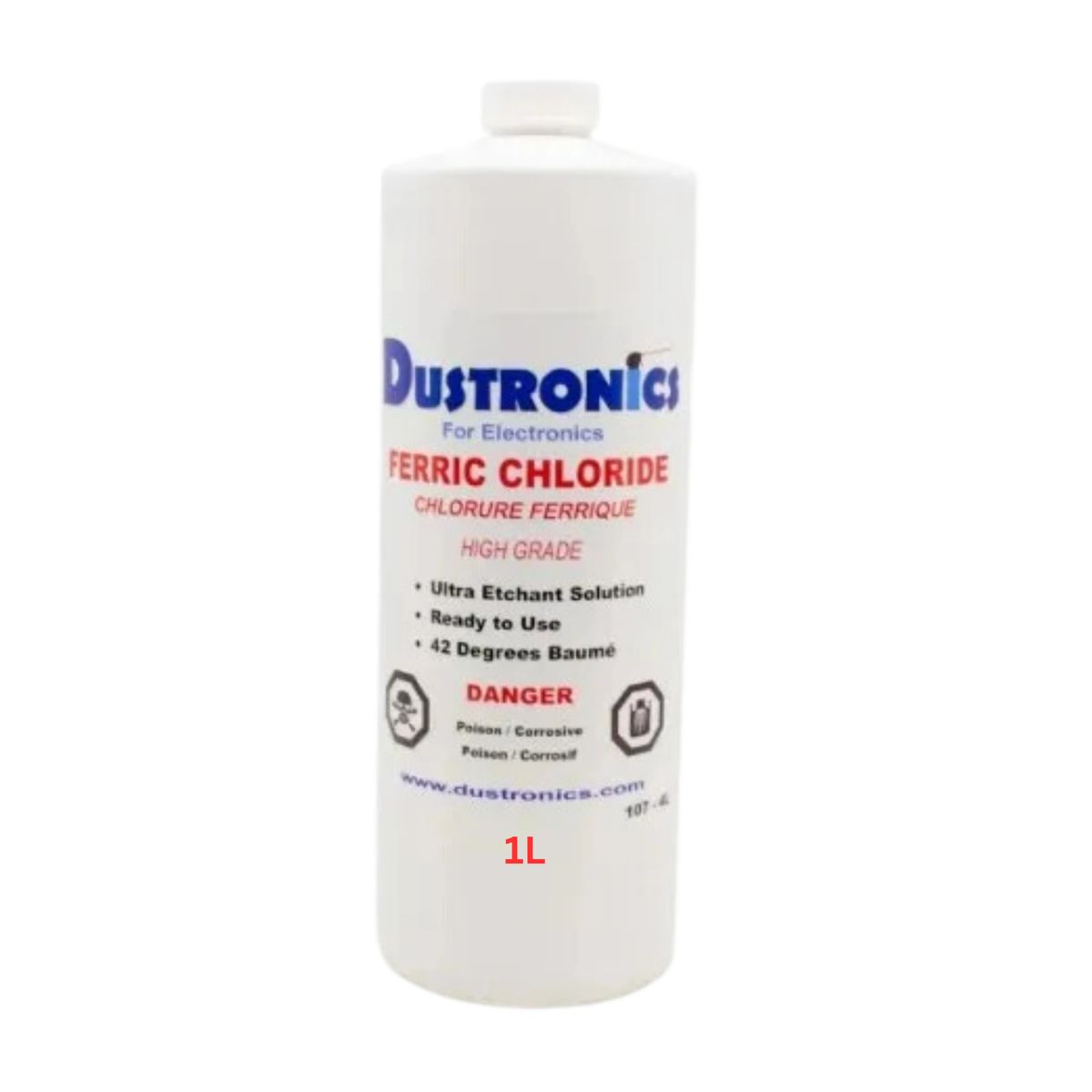 High Grade Ferric Chloride Liquid Solution 1L