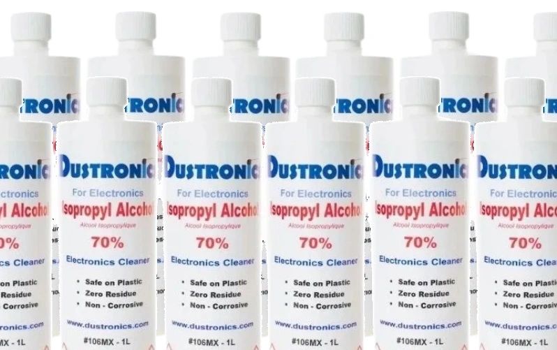 Electronics Cleaner 70% Isopropyl Alcohol 1L 12 Pack