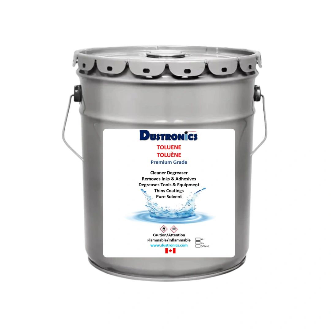 Premium Grade Toluene Solvent, 5 Gallon, 20 Litres