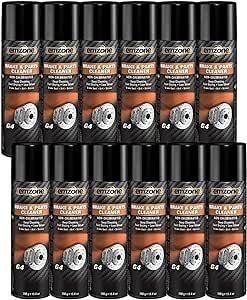 Emzone 45040 Brake and Parts Cleaner (Non-Chlorinated), 13.8 Ounces- 12 ...