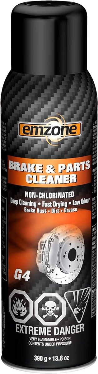 Emzone 45040 Brake and Parts Cleaner (Non-Chlorinated), 13.8 Ounces