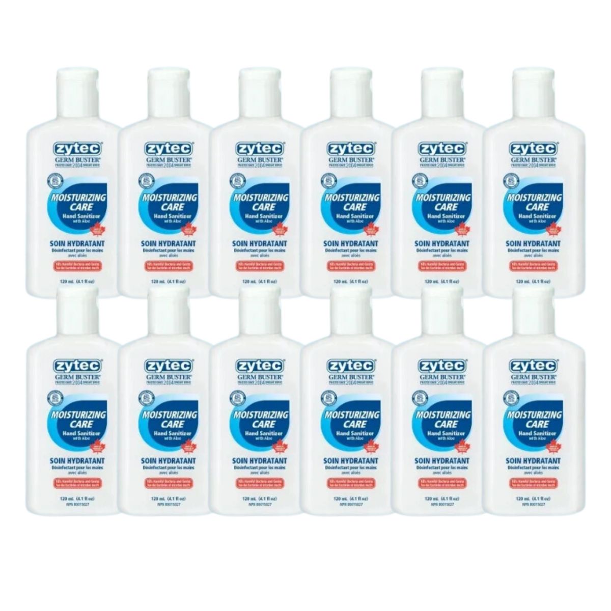 Moisturizing Care Hand Sanitizer Lotion, 120 ml- 12 Pack