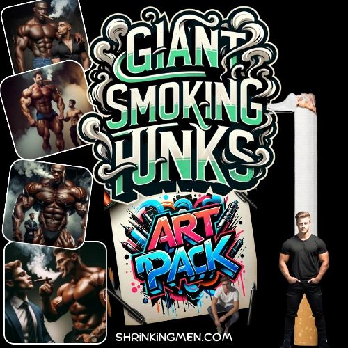 Giant Smoking Hunks Art Pack