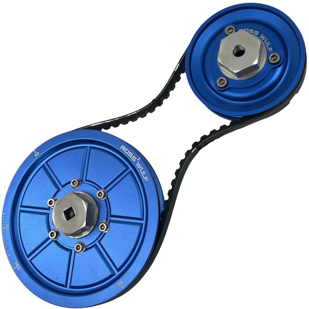 Ross Wulf Stainless Steel Threaded Hub Complete Pulley Set
