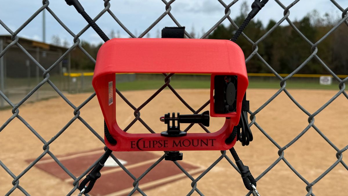 Red GoPro Eclipse Mount