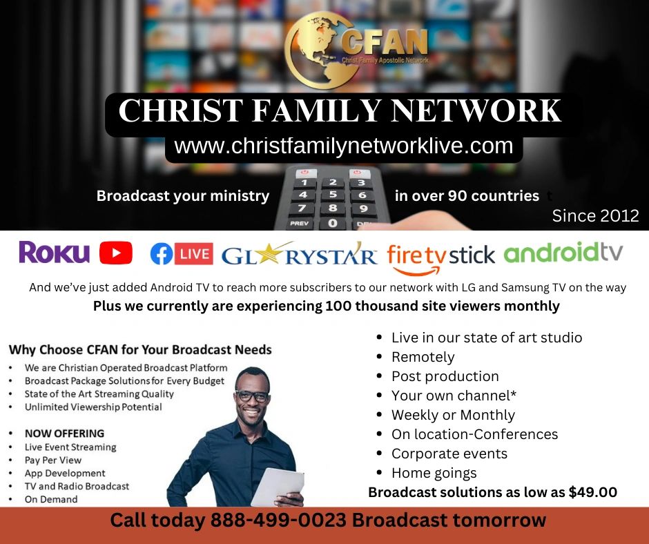 Streaming Christian Broadcasting Channel