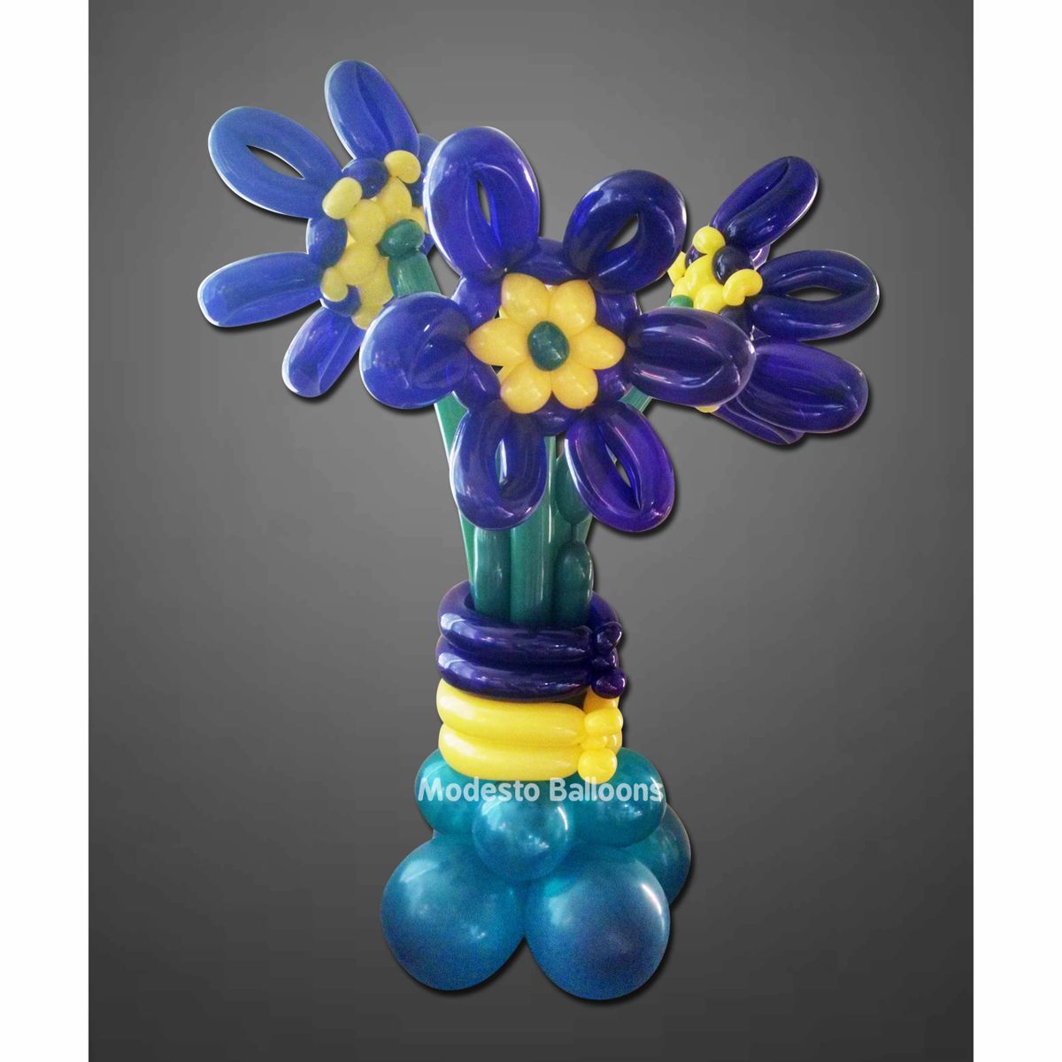 Deluxe purple Balloon Bouquet