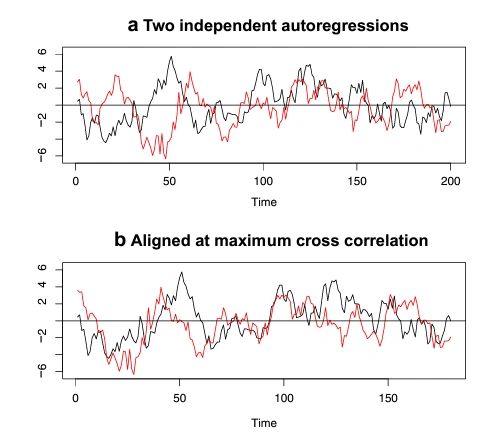 Challenges in Time Series Analysis: Cross Correlation Issues