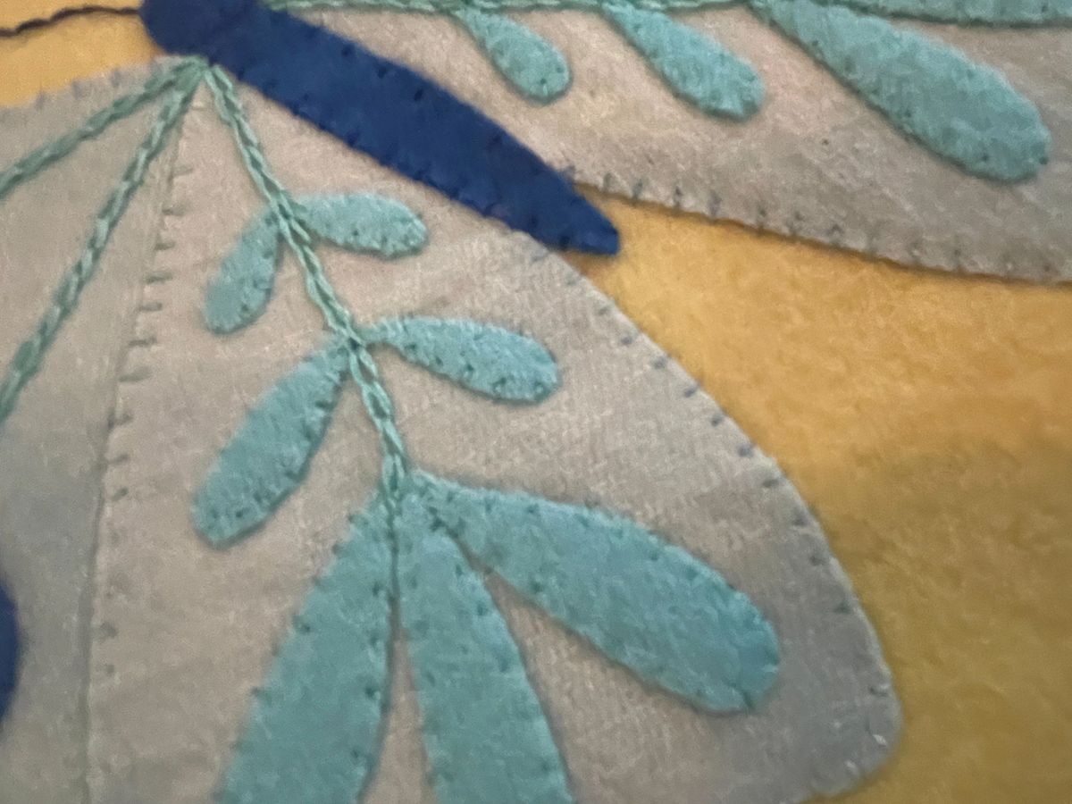 Wild & Wonderful Beautiful Butterfly #7 WOOL KIT Preorder