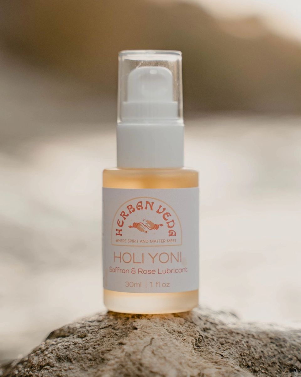 Holi Yoni Saffron and Rose Lubricant
