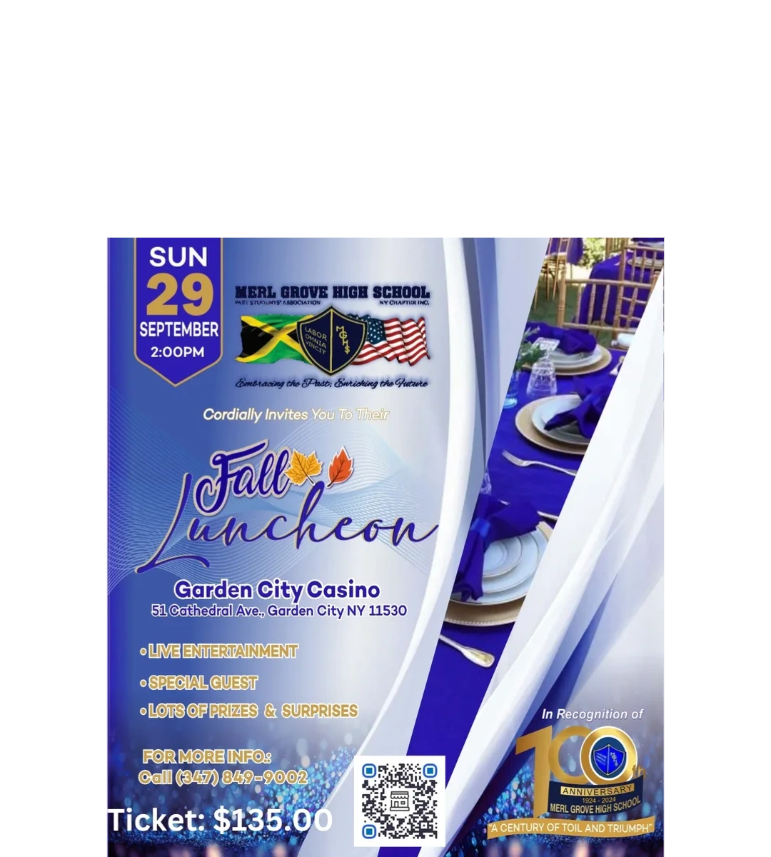 Merl Grove High School Past Students' Associaton NY Chapter Inc.