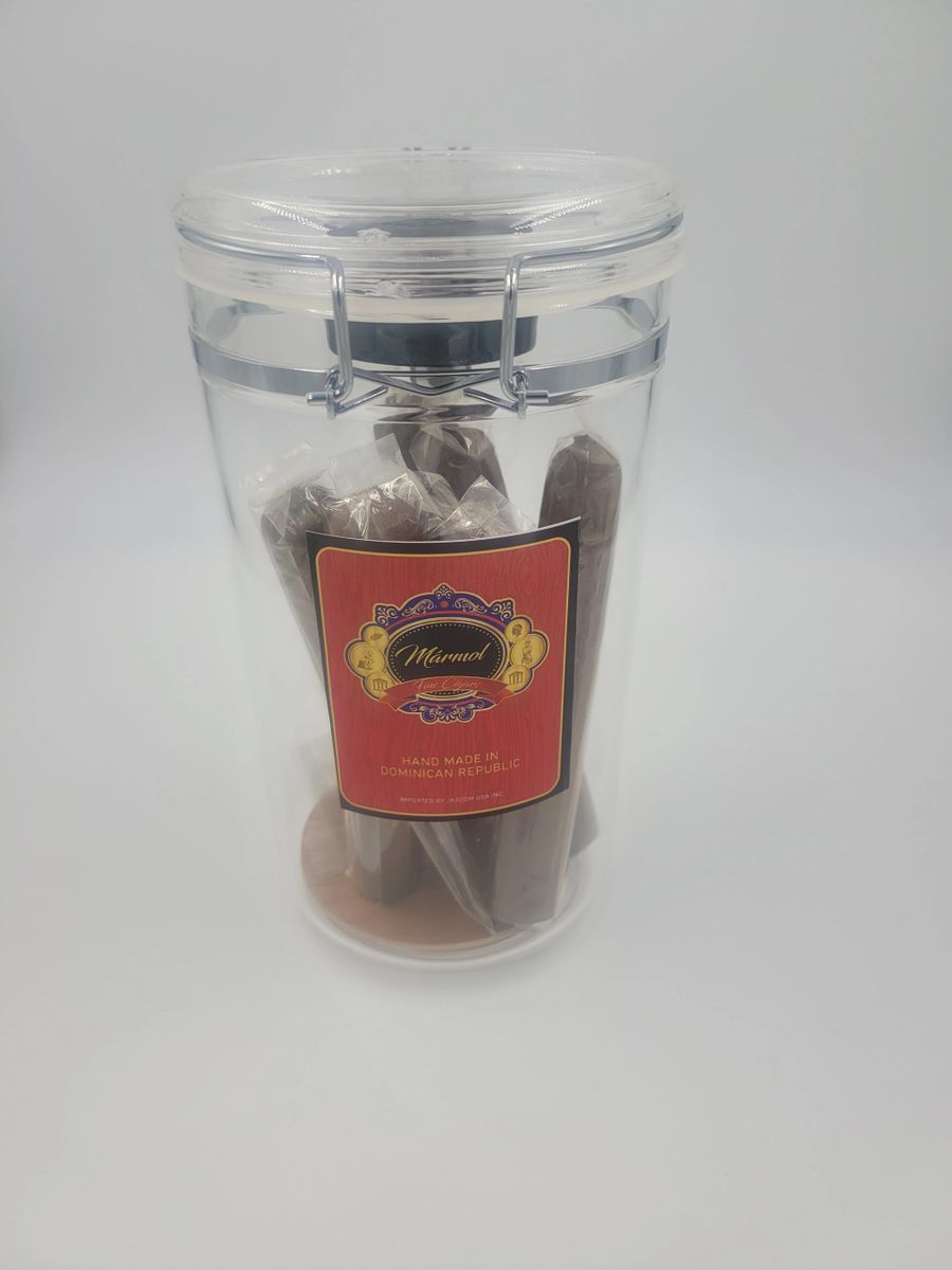 !!Free Humidor Jar!! 8 Pigtail Habano Cigars