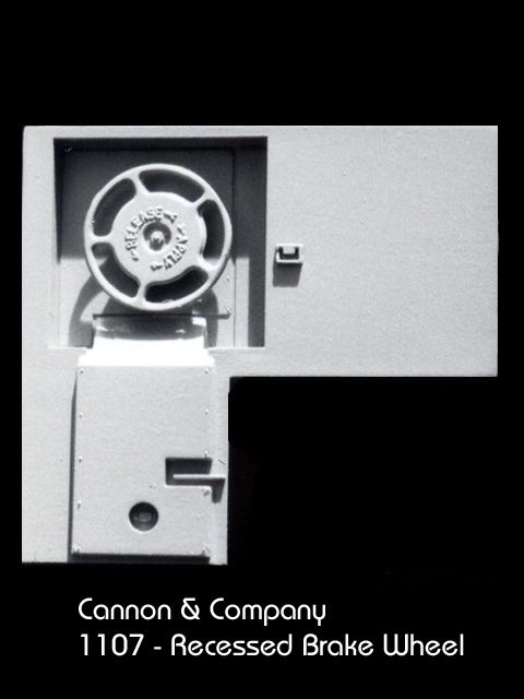 1107 Recessed Brake Wheel Side