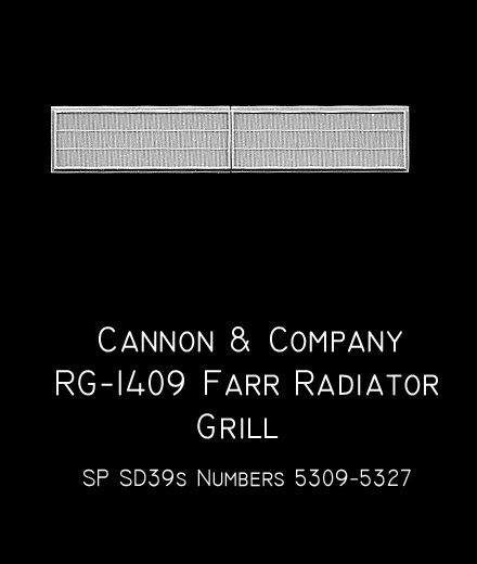 1409 Farr Radiator Grille
