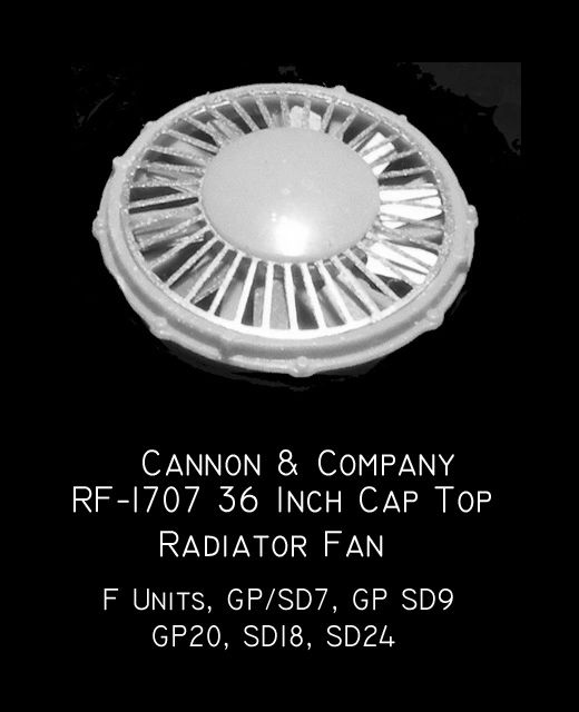 1707 36 In Cap Top Radiator Fan