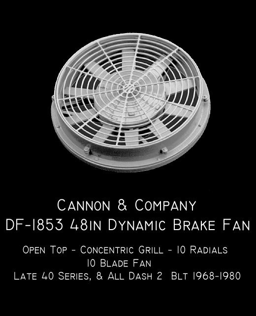 1853 Thinwall 48 Inch Dynamic Brake Fan