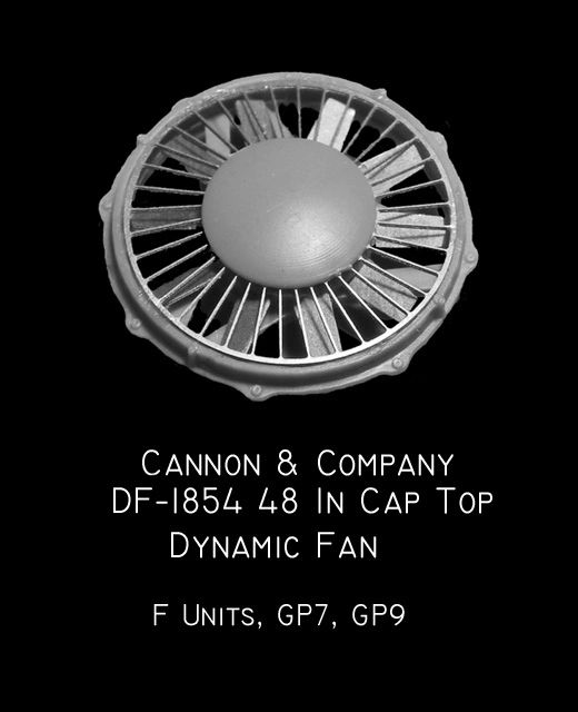 1854 48 In Cap Top Dynamic Brake Fan
