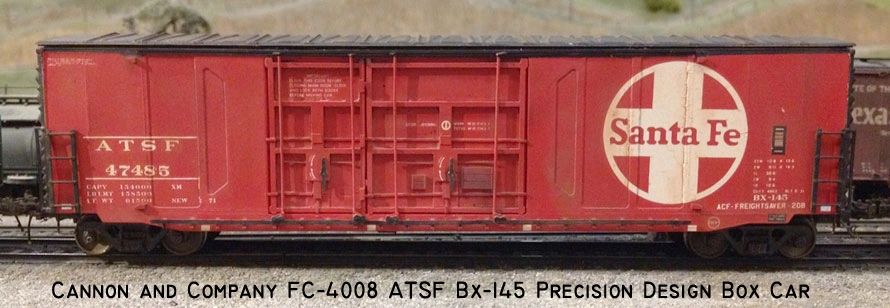 5008 Kit Bundle for 4008 ATSF Bx-145 10&6ft Plug Door Box Car