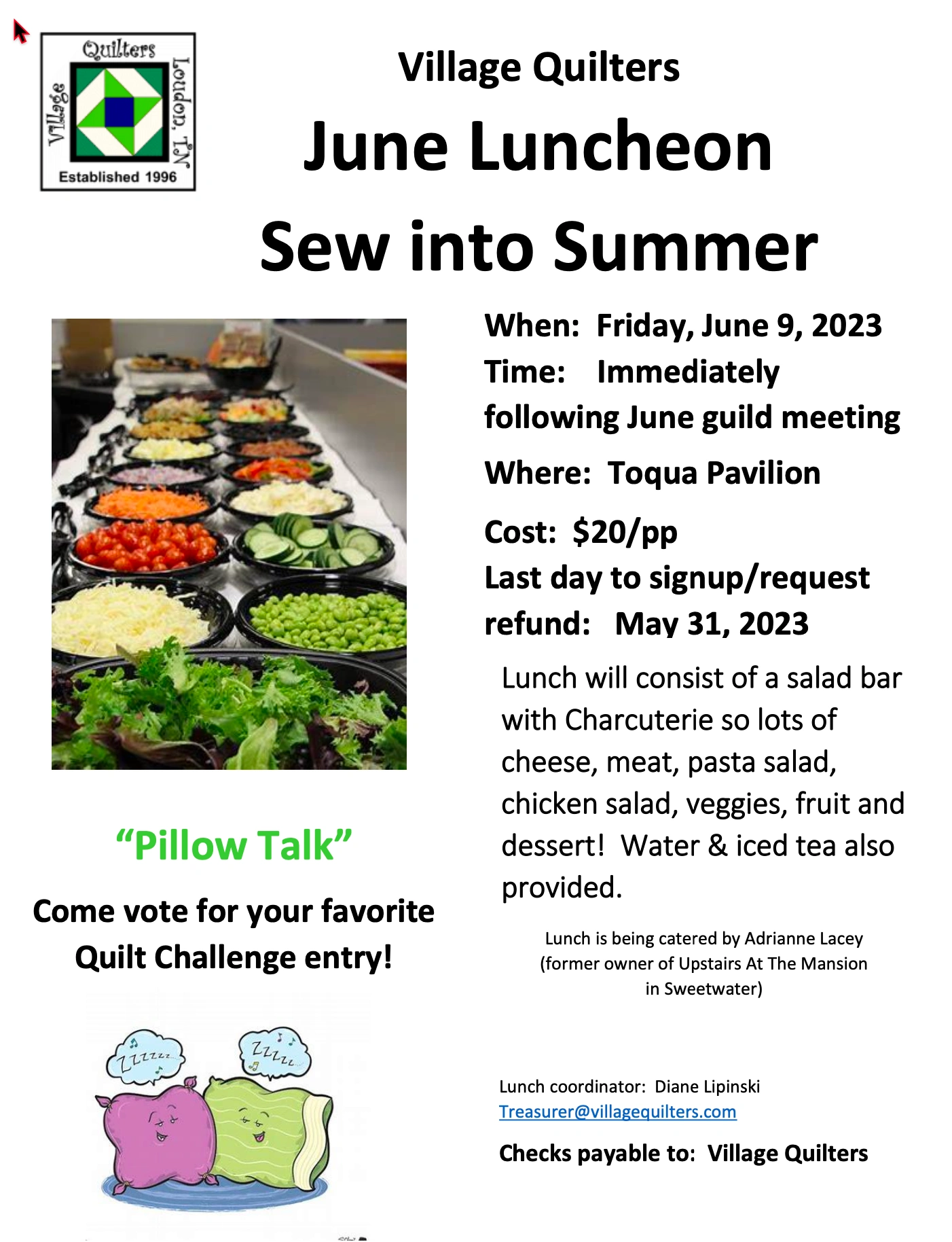 June LuncheonSew into Summer