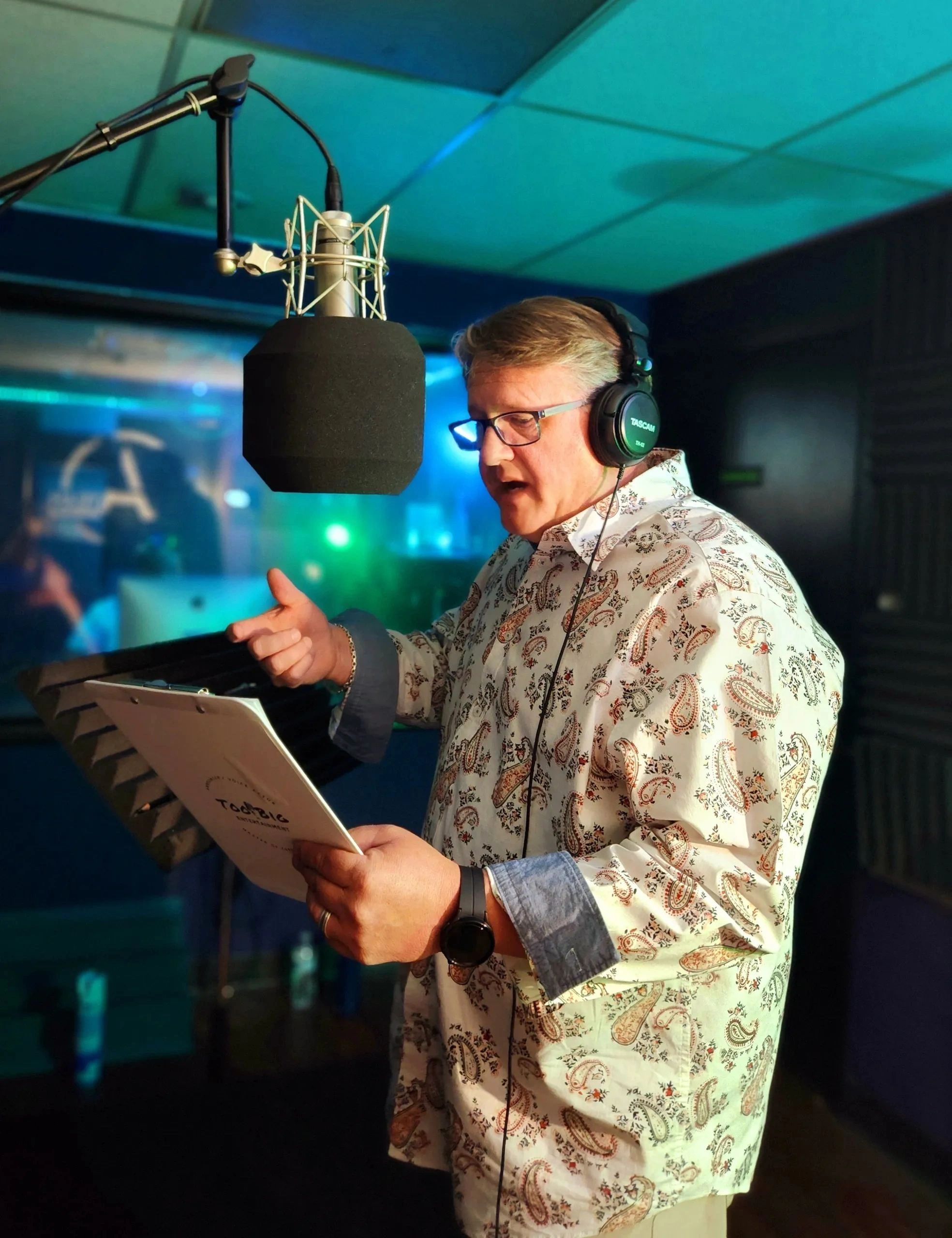 The voice of John C. Davis