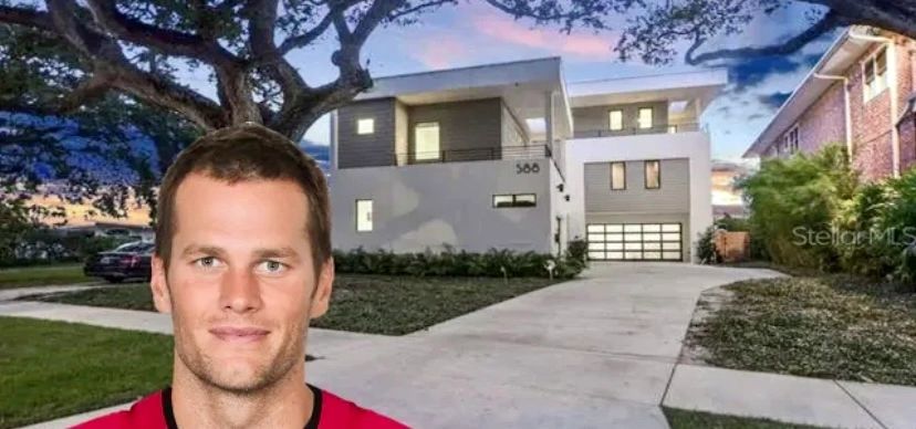 Tom Brady’s Former Waterfront Tampa House Lists for $60,000 Lease