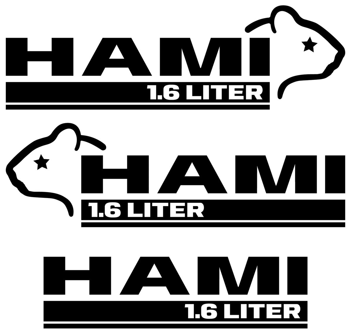 Hami Decals for Your KIA Soul 1.6 Liter