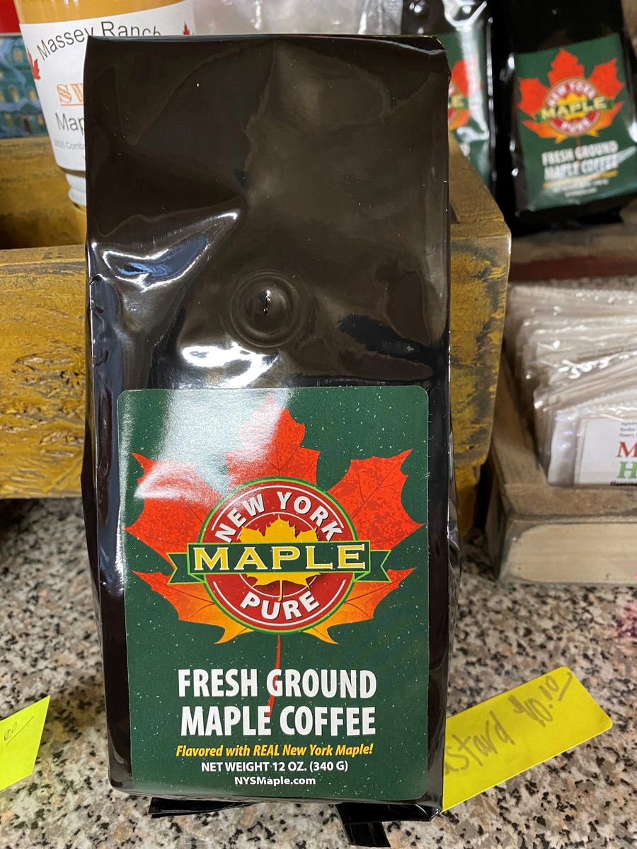 One pound maple coffee