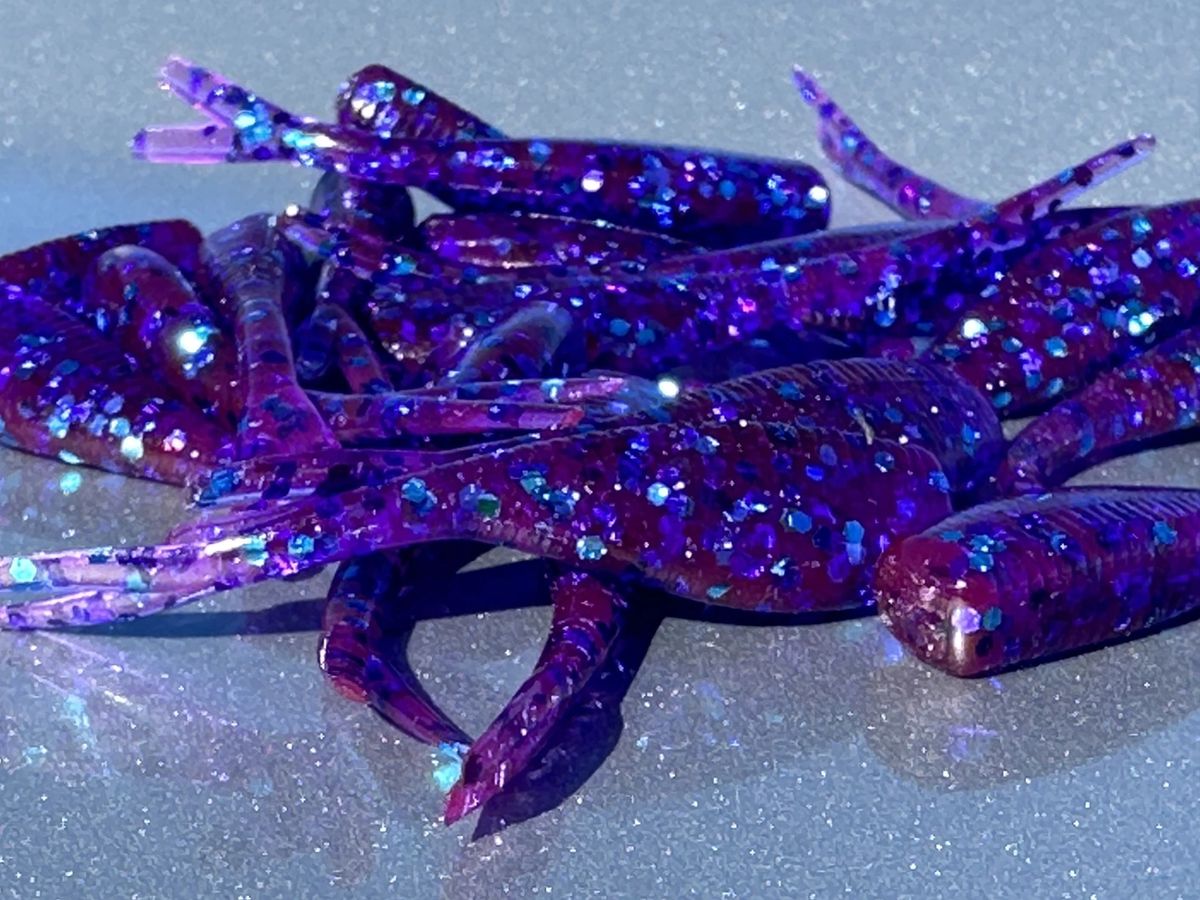 2" Crappie Crusher Junebug