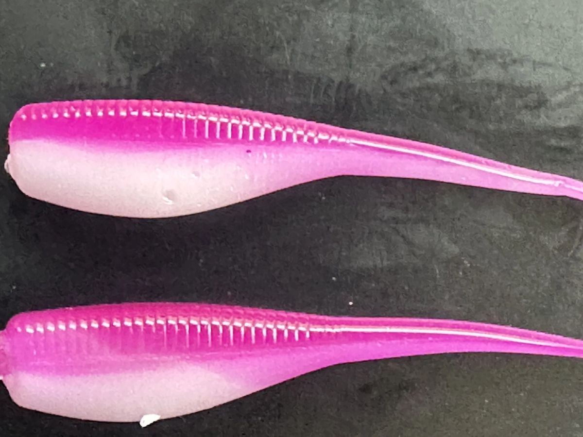 2" Crappie Slayer Purple Shad