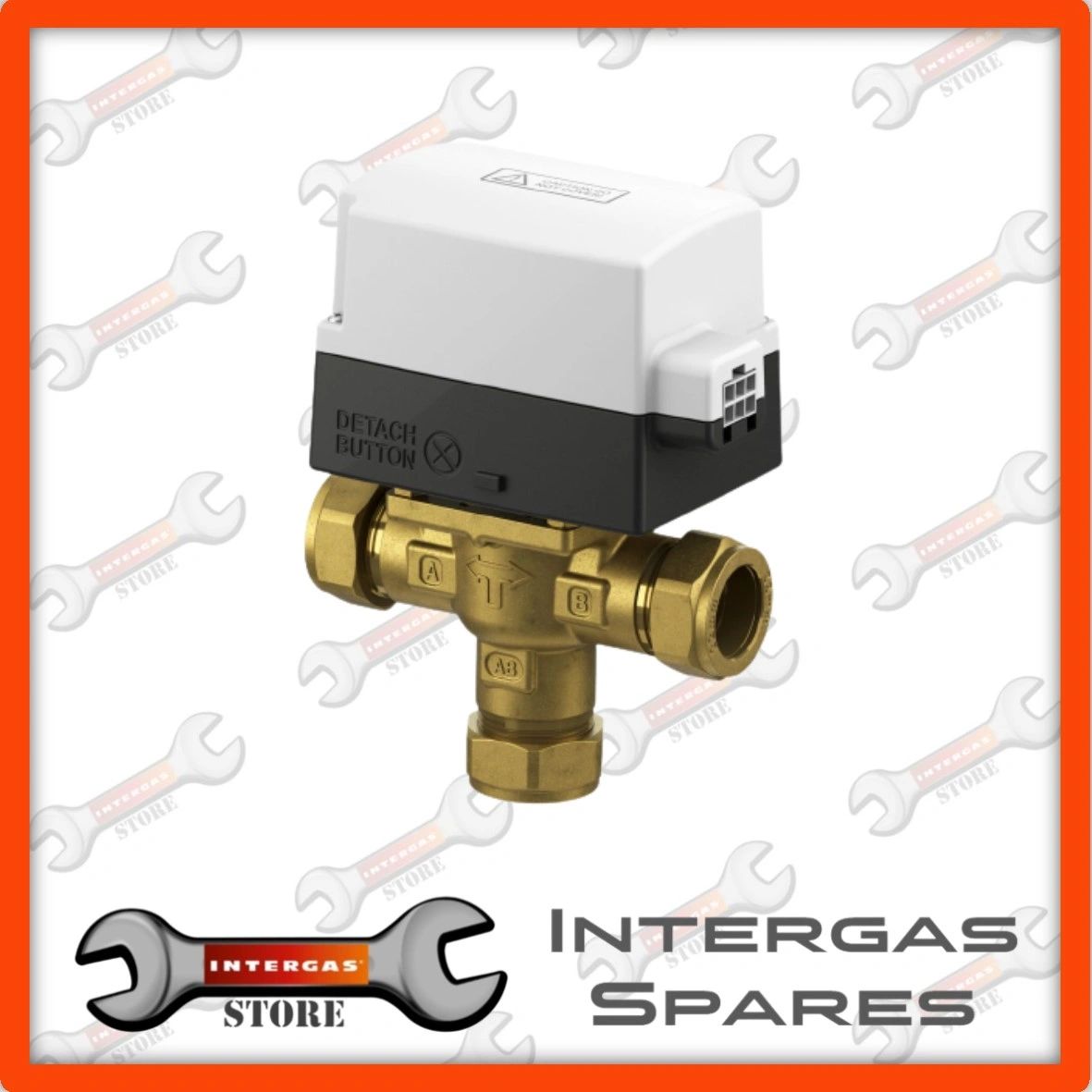 EPH 22mm Mid Position 3 Port Motorised Valve