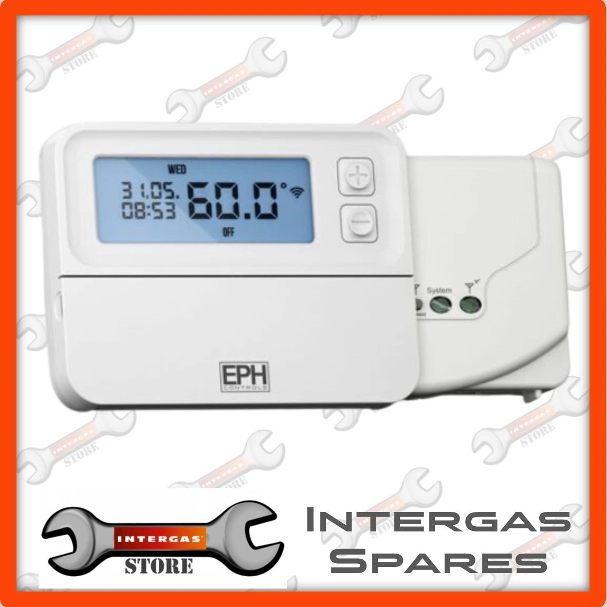 EPH Wireless Programmable Cylinder Thermostat