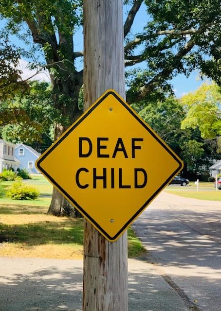 How to get a "Deaf Child" Street Sign in Your Neighborhood