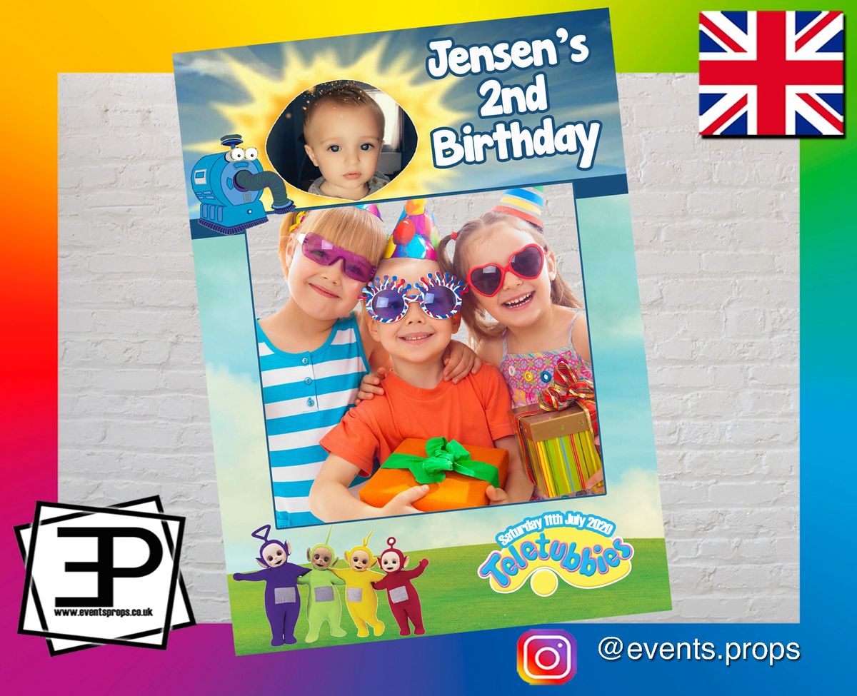 Personalised Teletubbies Selfie Frame