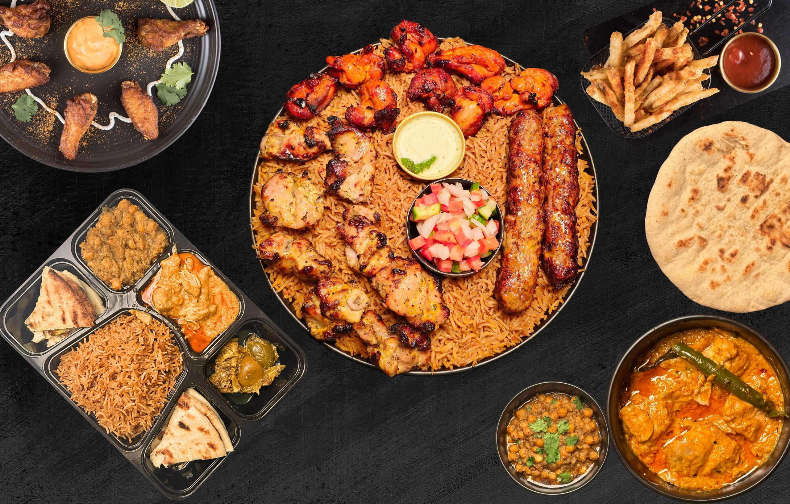 The best Halal Savor Pulao, Pizza, Wings, Burgers and more