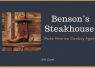Benson's Steakhouse