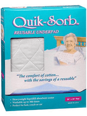 C2007/Quik-Sorb Reusable Underpad 34x36” Percale