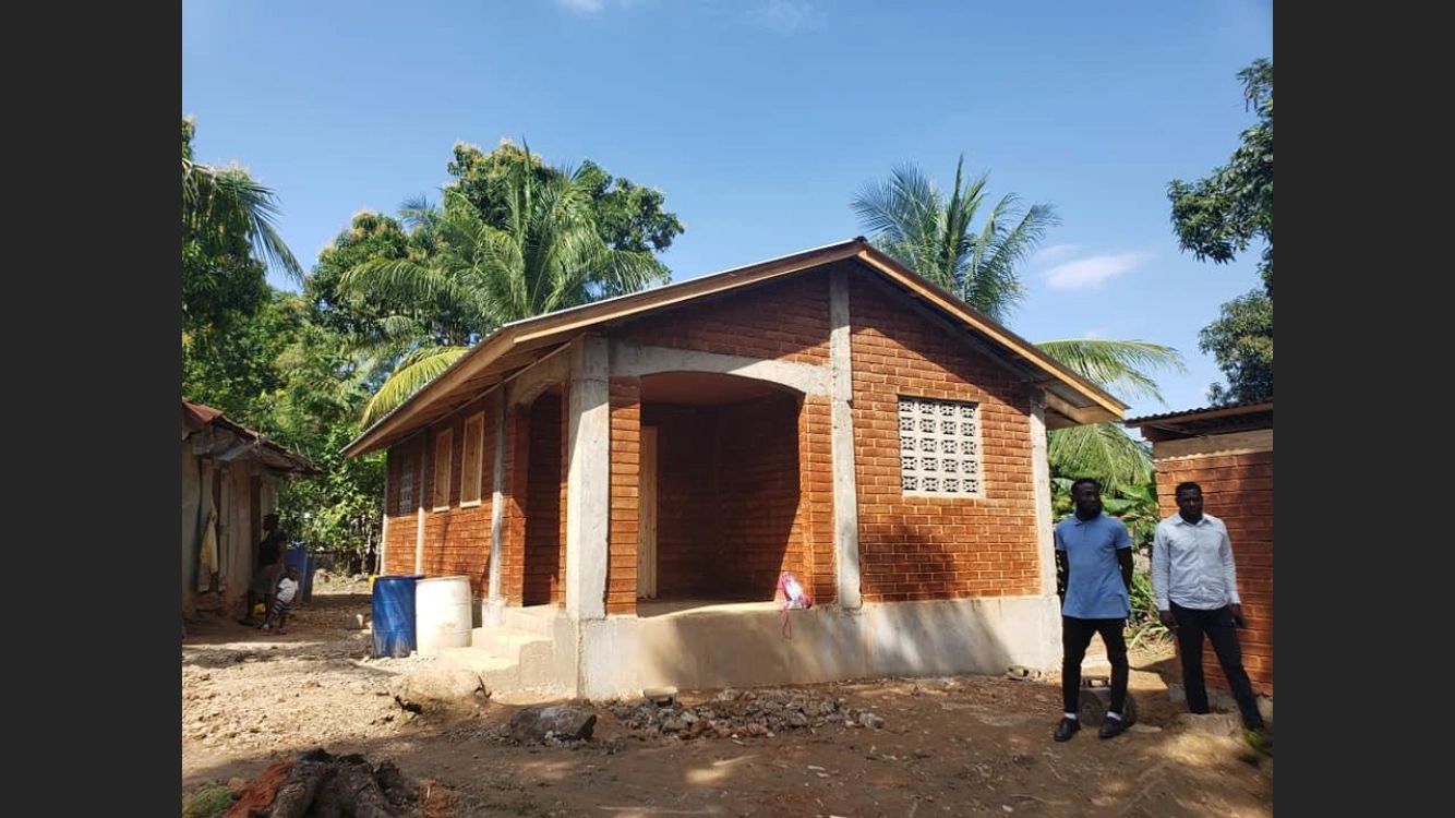 Producing lots of CEB homes in Haiti!