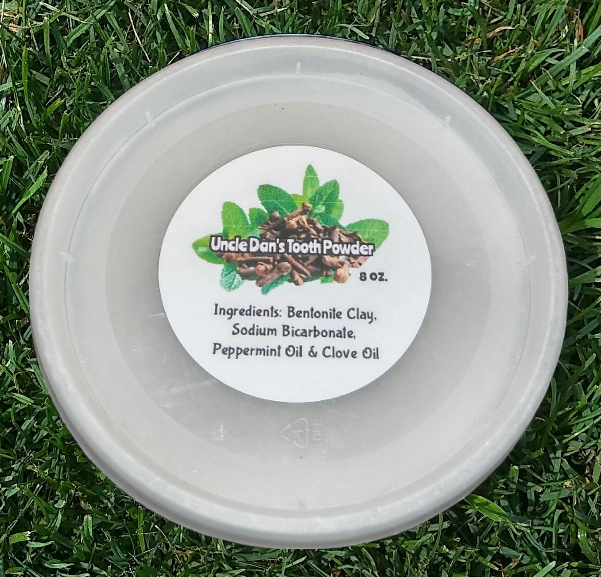 Uncle Dan's Bentonite Clay Tooth Powder 8 oz
