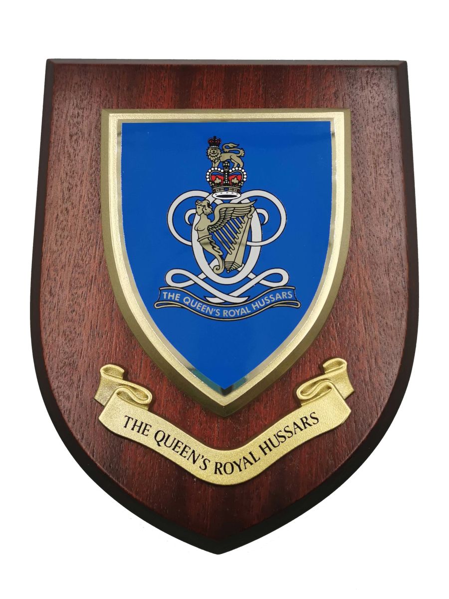 The Queen's Royal Hussars Regimental Shield