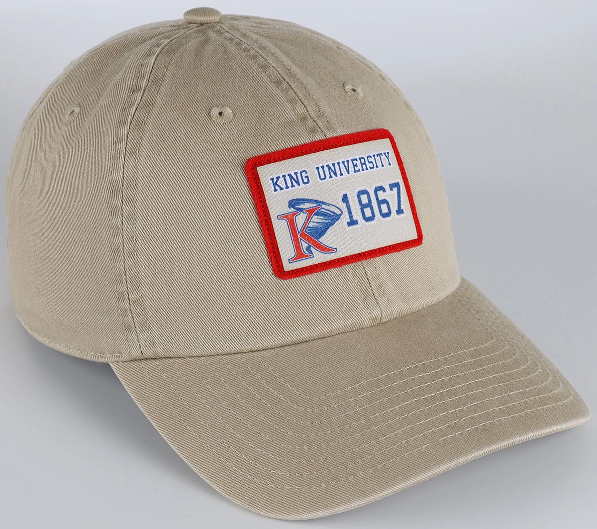 KU Washed Twill Patch Hat