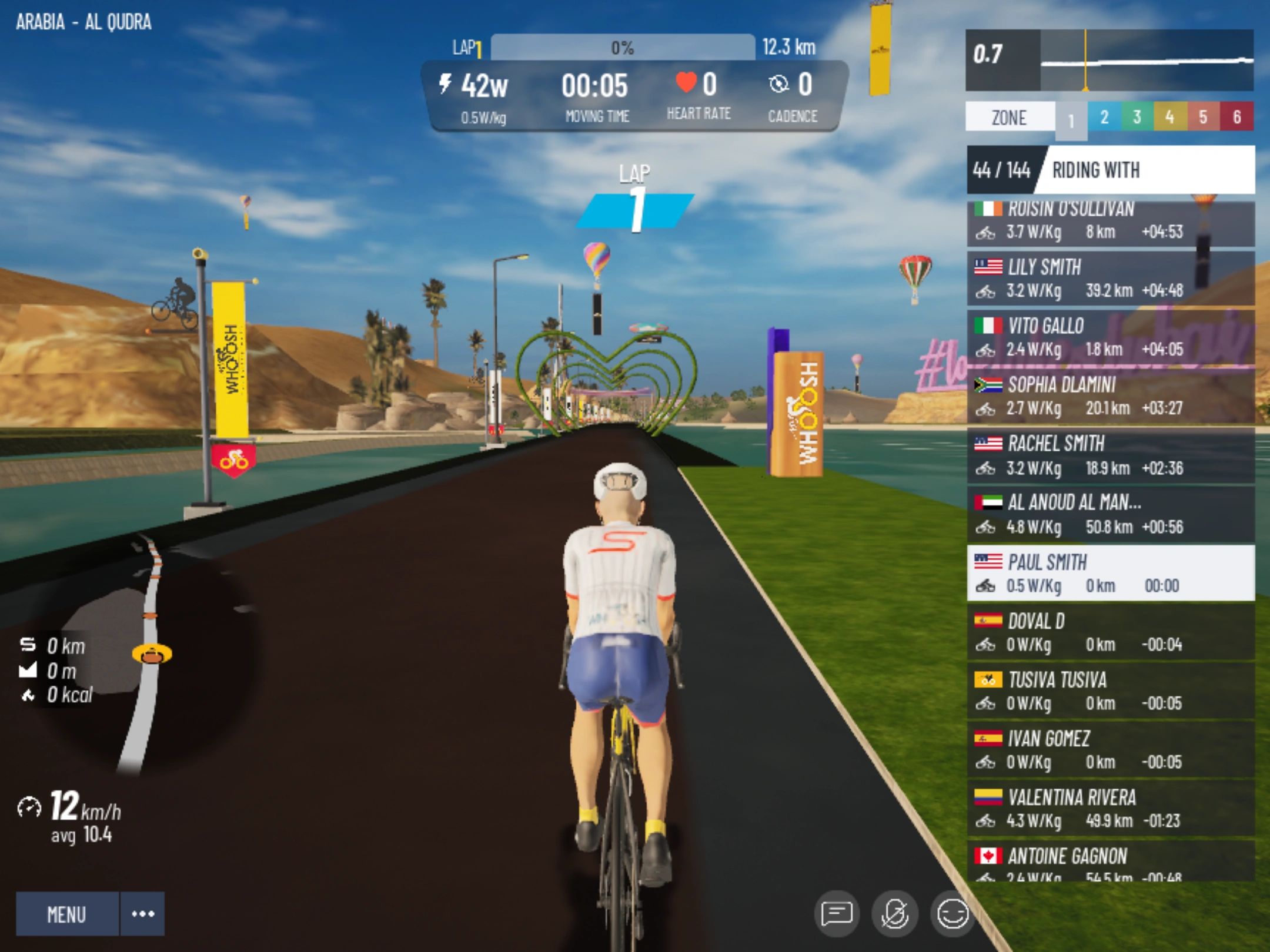 First Ride Review of MyWoosh: A Free Alternative to Zwift