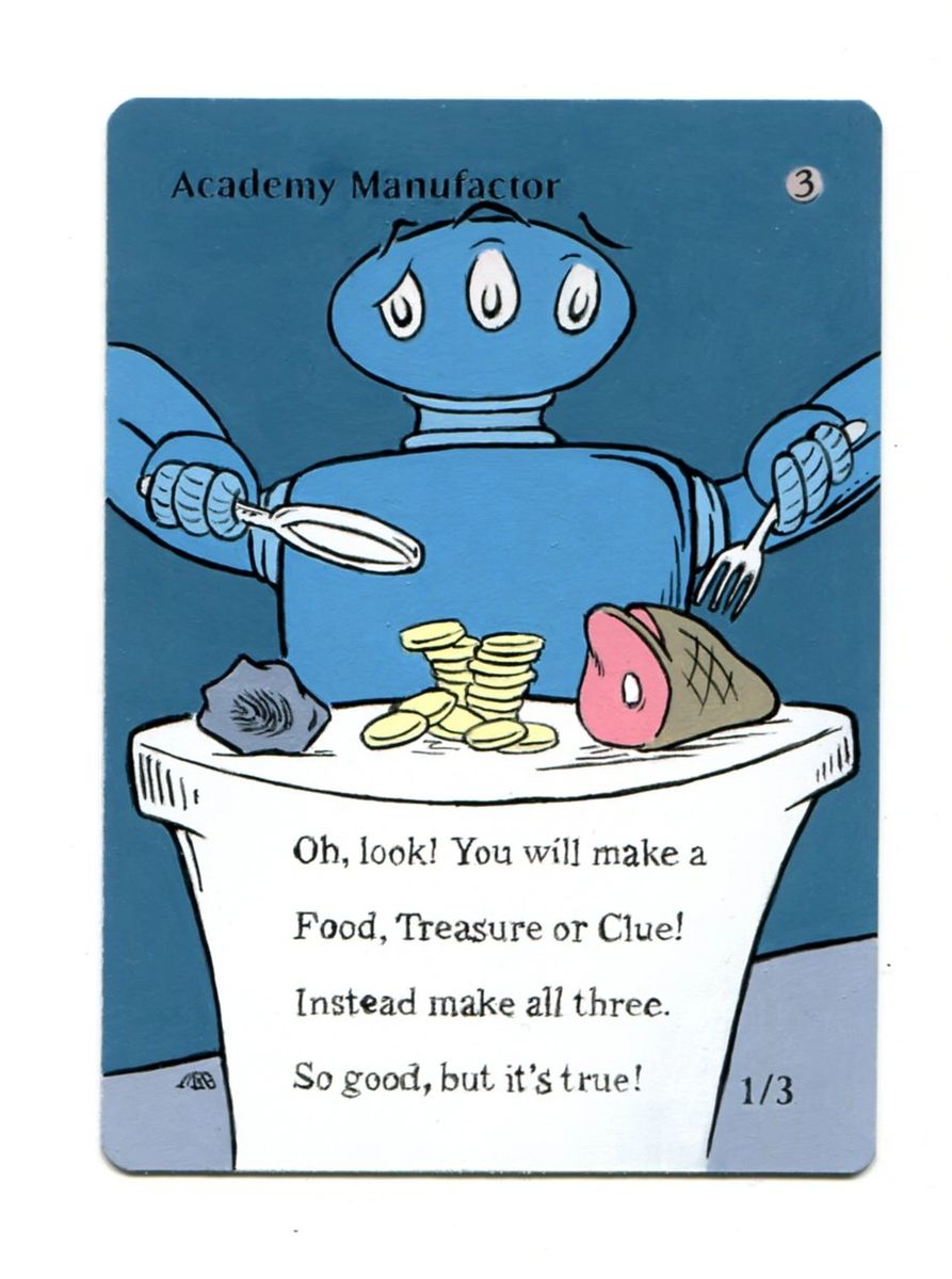 Whimsical Academy Manufactor Hand Painted by MRB Alters on an Authentic ...