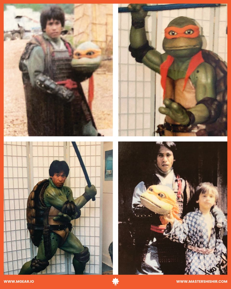 TMNT the Movie 3 Back Stage Photos - Signed by Datu Shishir aka Michael ...