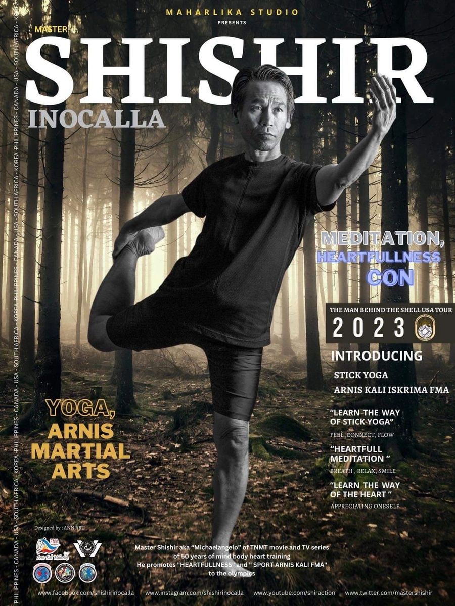 Arnis Yoga Poster- Signed by Datu Shishir (Set1)