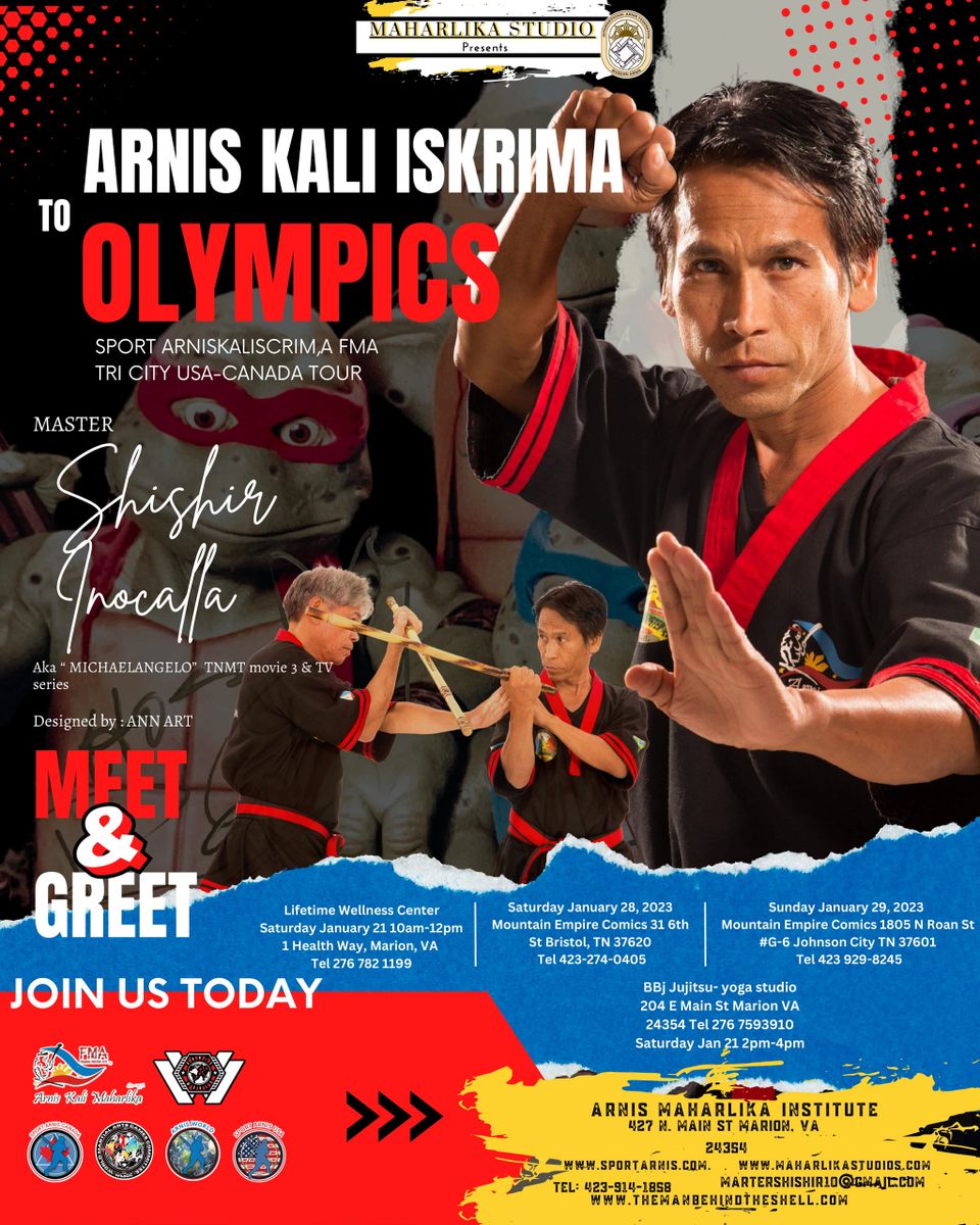 Arnis Kali Iskrima to Olympics #1 -Signed by Datu Shishir
