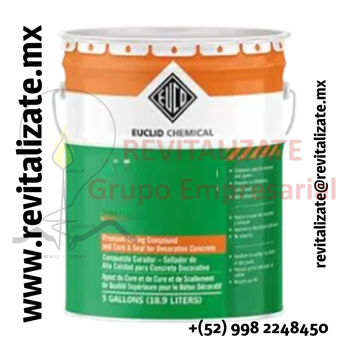 Dural Mud Lock - Cubeta 5 Gal