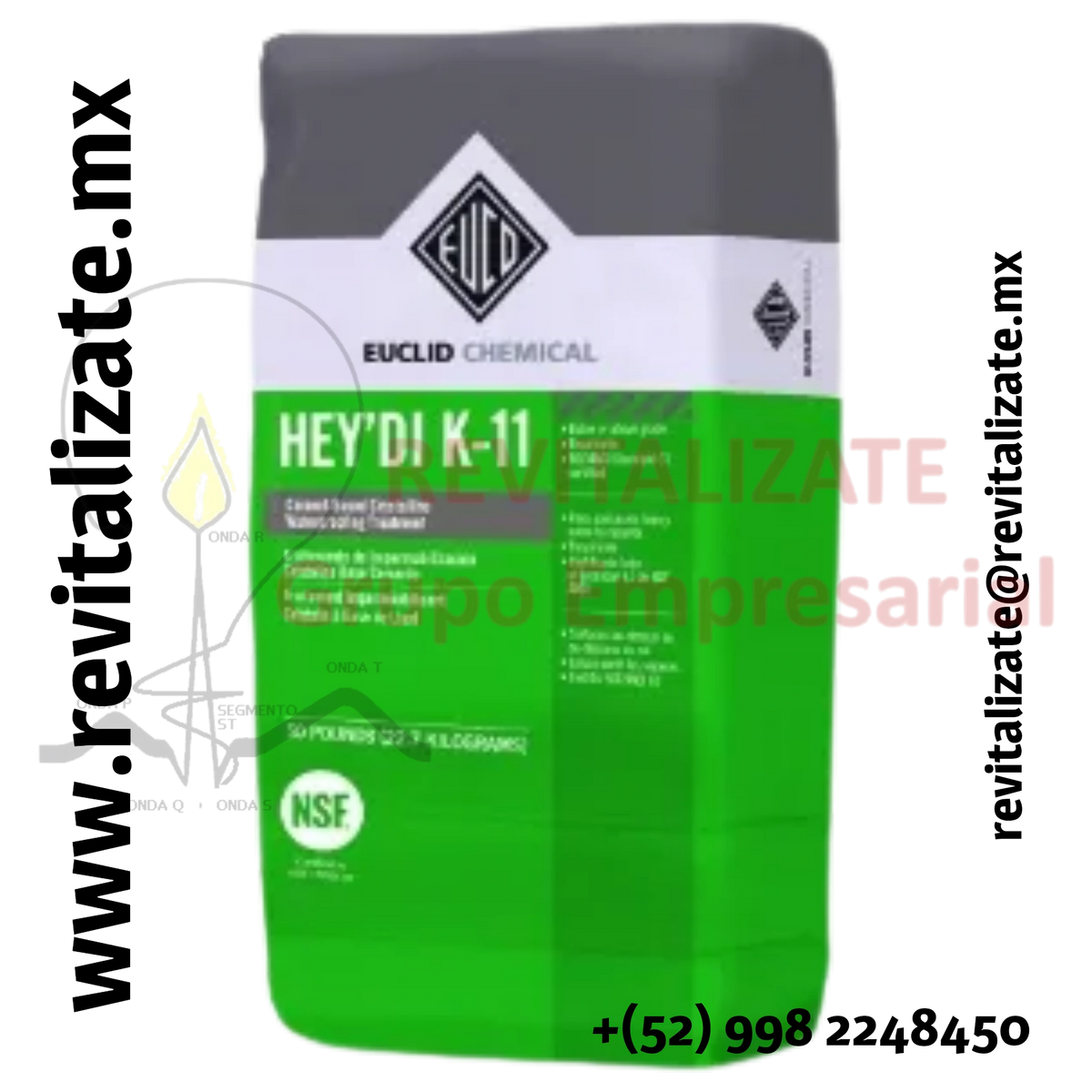 HEY'DI K-11 - Saco de 22.67 kg