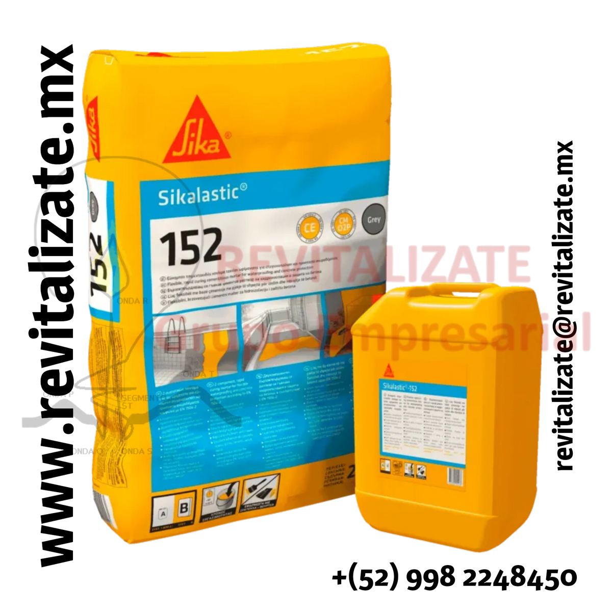 Sikalastic 152 - Paquete de 4 kits