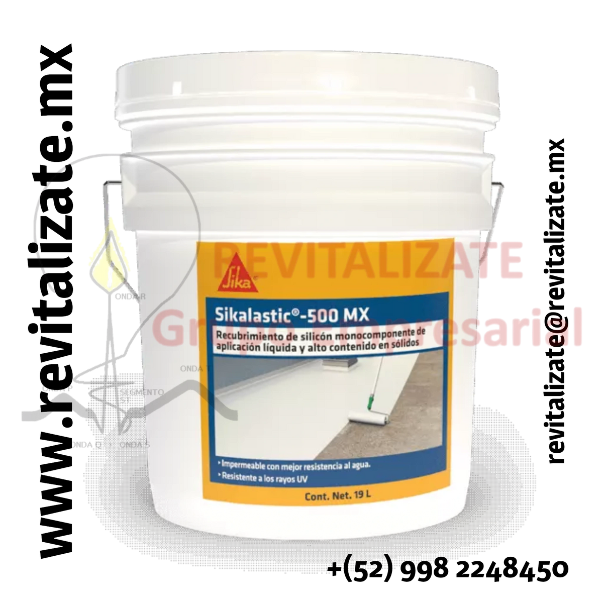 Sikalastic 500 - Cubeta 5 Galones
